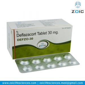 Deflazacort 30 mg Tablet Price | Manufacturer | Franchise