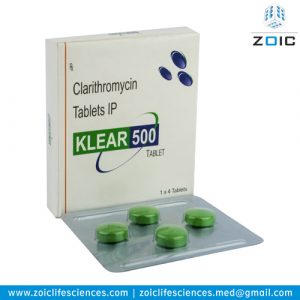 Clarithromycin 500 mg Tablets