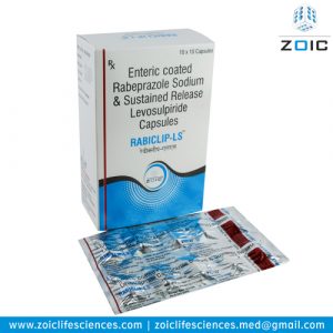 Rabeprazole Sodium & Sustained Release levosulpiride Capsules