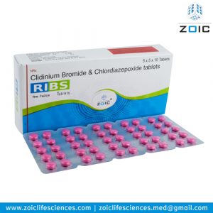 Clidinium Bromide and Chlordiazepoxide Tablets Manufacturer | Franchise