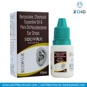 Benzocaine, Chlorbutol Turpentine oil, Para Ear Drop Price | Manufacturer